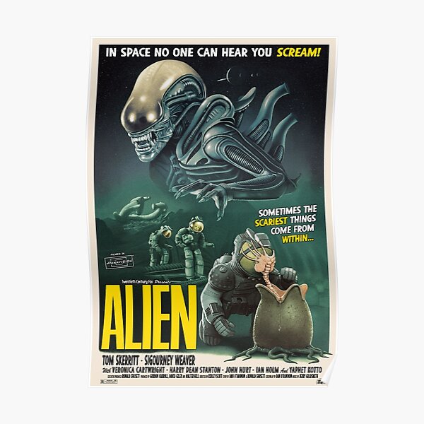 "Alien (1979)" Poster for Sale by AlienFanArt | Redbubble