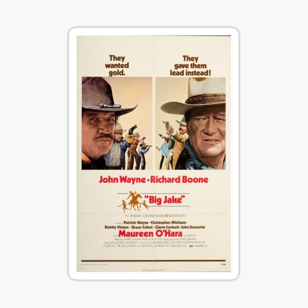 "Big Jake" Sticker for Sale by -fdp- | Redbubble