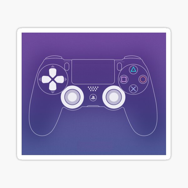 "Sony PlayStation 4 controler" Sticker by SGCwear | Redbubble