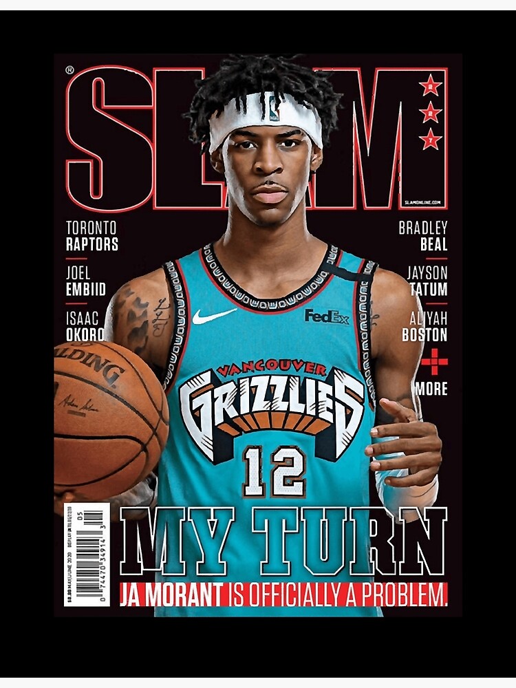 "ja morant slam" Poster for Sale by HEADfdv | Redbubble
