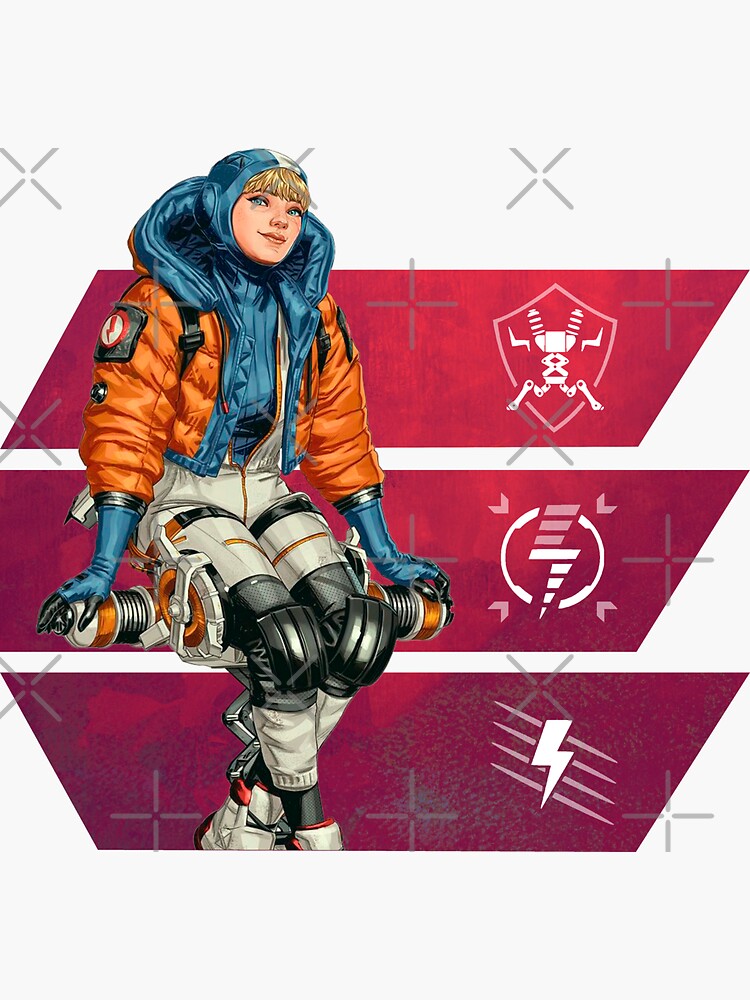 "Apex Legends Wattson Abilities" Sticker by PAULDRAW12 | Redbubble