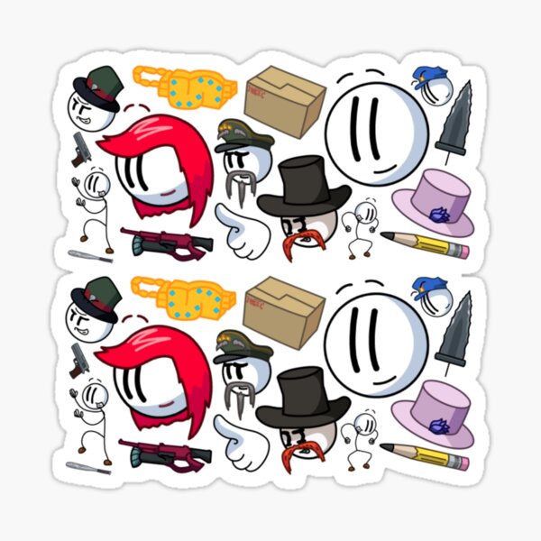 "Henry stickmin" Sticker by TheMorvy | Redbubble