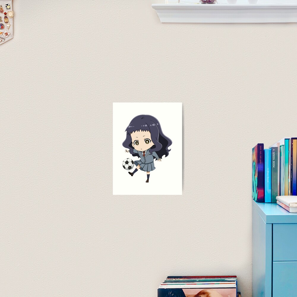 "chibi anri kaido anime aoashi" Art Print by sortijhon2 | Redbubble