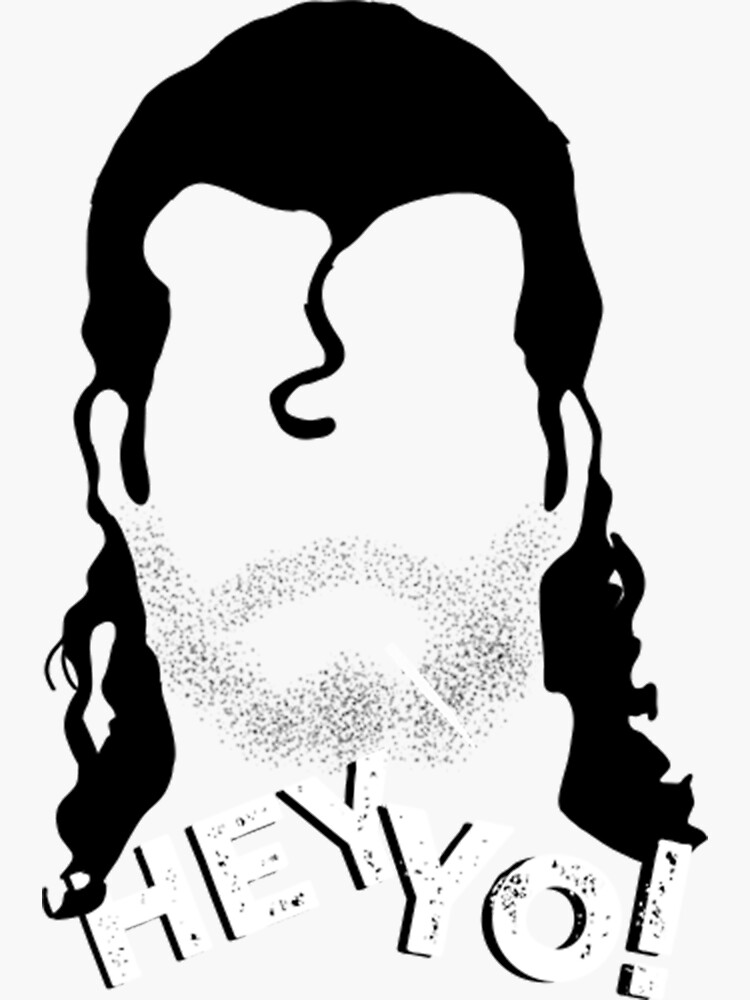 "Scott Hall Hey Yo Razor Ramon Memories" Sticker by Waterstore15 ...