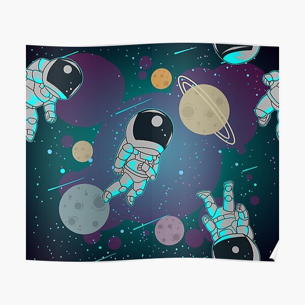 "Fly me to the moon" Poster for Sale by GraphismNinja | Redbubble