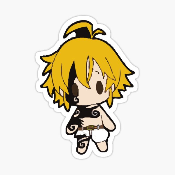 "seven deadly sins meliodas" Sticker for Sale by Toropix | Redbubble