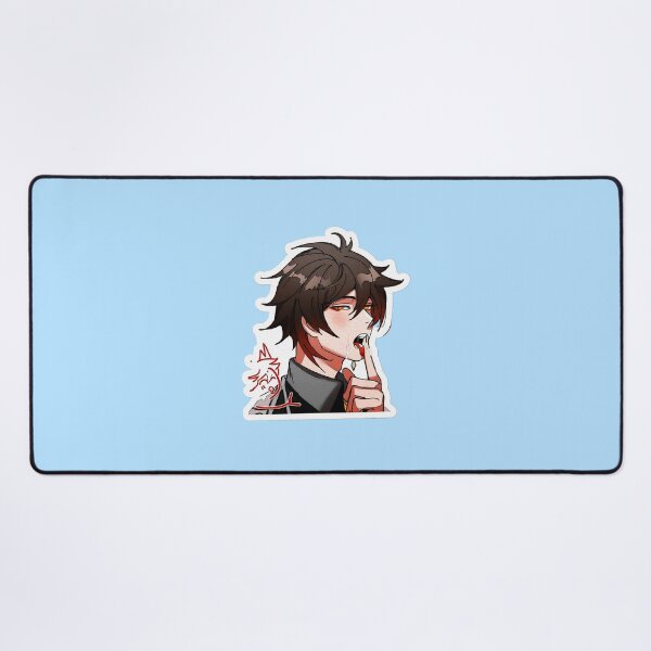 "Hoyoverse Genshin Impact Zhongli Childe Venti Xiao Sticker" Mouse Pad ...