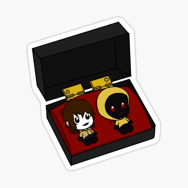 "masky and hoodie chibi figure" Sticker for Sale by EveryCuteThings ...