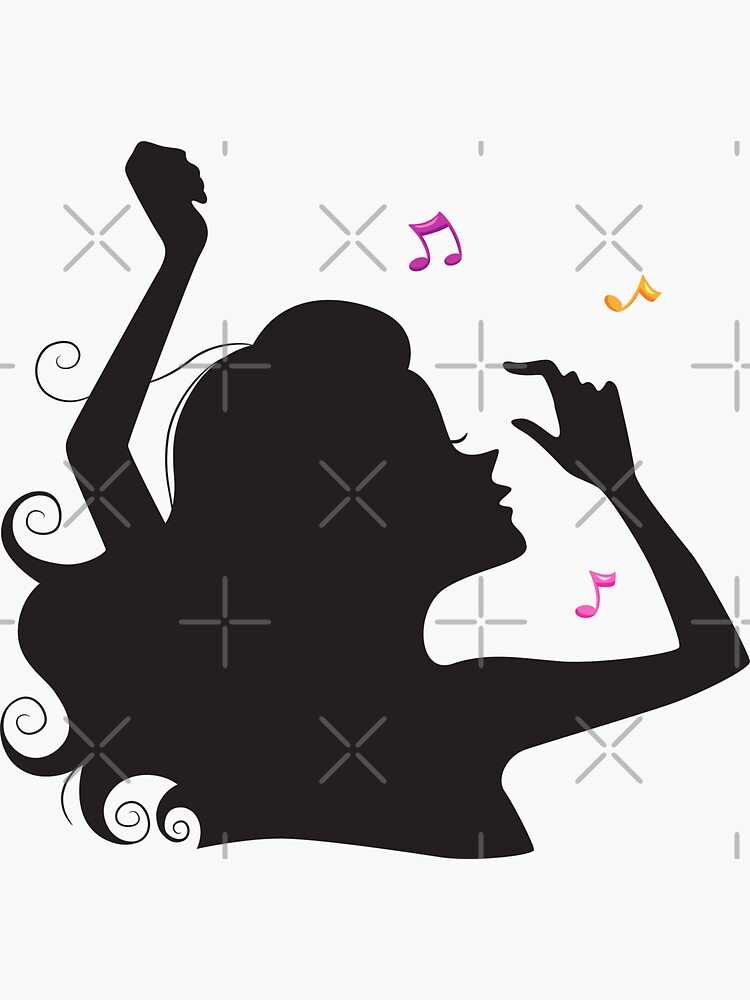 "Music, Hip-hop, Dance" Sticker by M-R-Designer | Redbubble