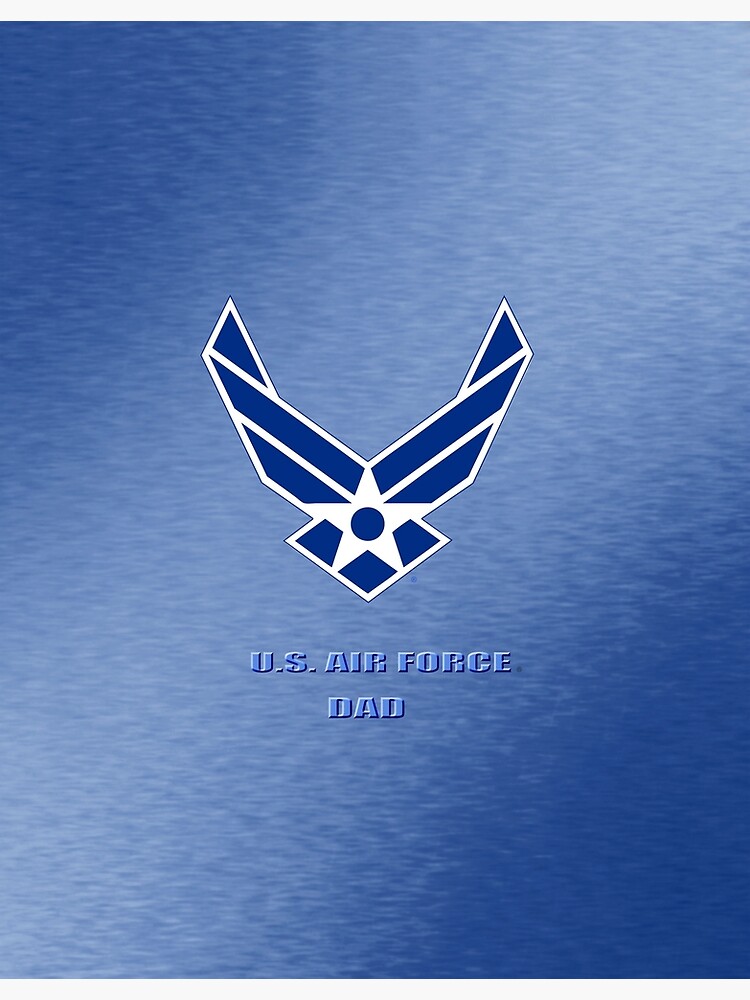 "U.S. Air Force DAD" Poster for Sale by robophoto | Redbubble