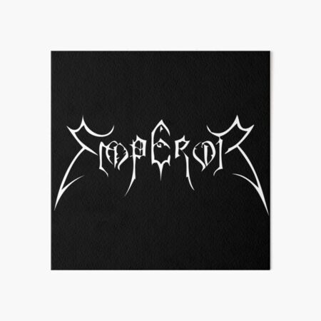 "Emperor - Band Logo" Art Board Print by Corpor1de | Redbubble