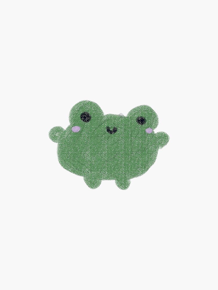 "happy frog" Sticker by Sushiitz | Redbubble