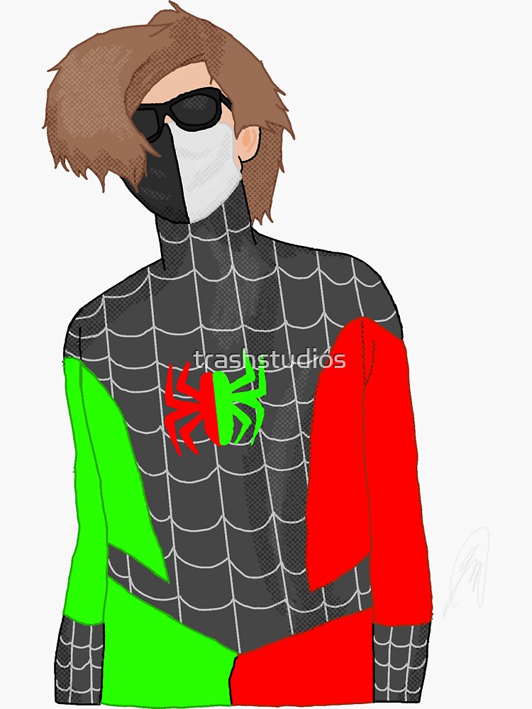 "Spiderboo" Sticker by trashstudios | Redbubble