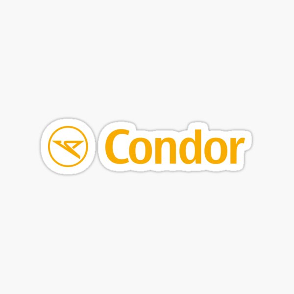"Condor Airline logo" Sticker by peteroldfield | Redbubble