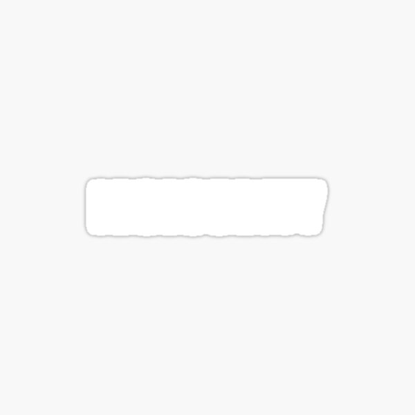 "Insecurity " Sticker by 1guy1girl | Redbubble