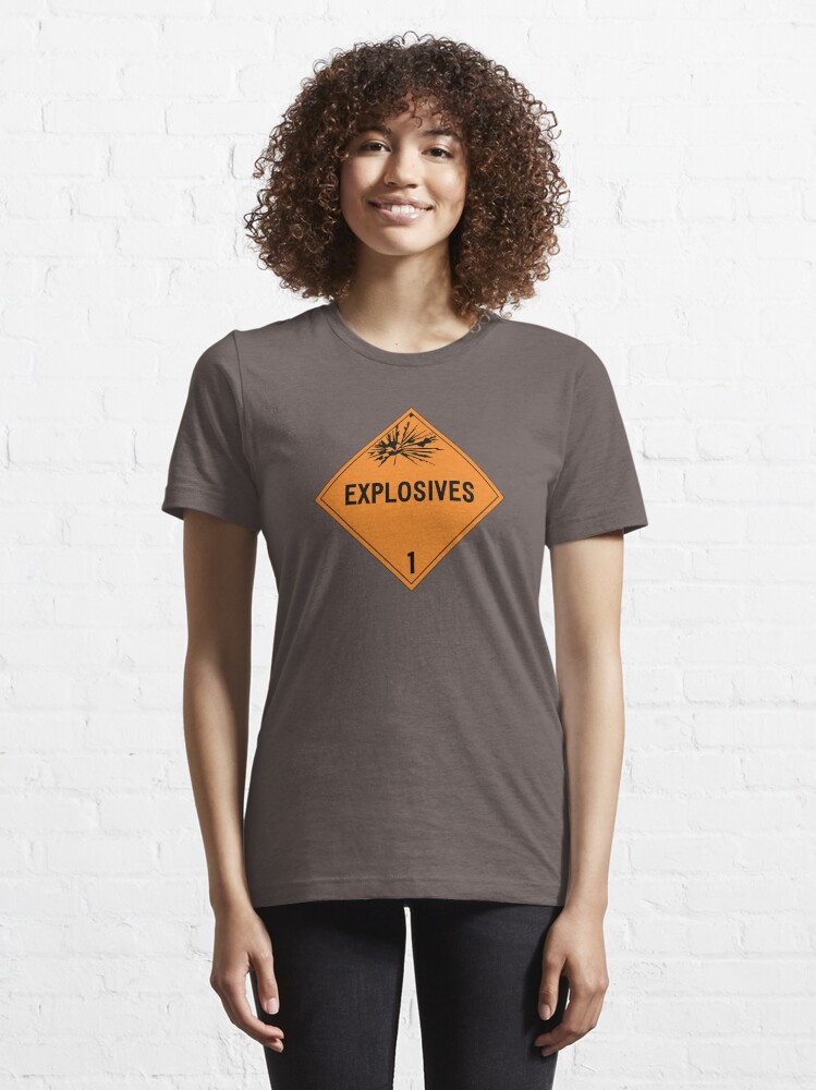 "HAZMAT Class 1: Explosives" T-shirt for Sale by rubenwills | Redbubble ...