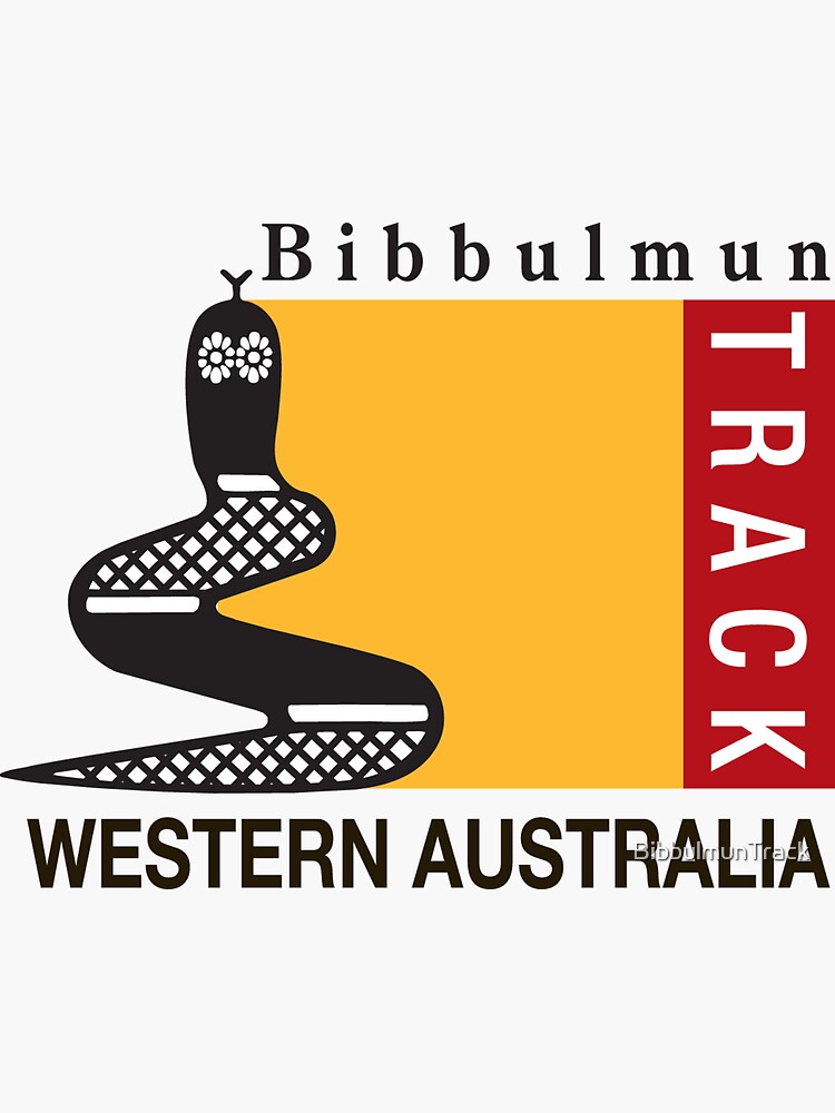 "Bibbulmun Track logo" Sticker for Sale by BibbulmunTrack | Redbubble
