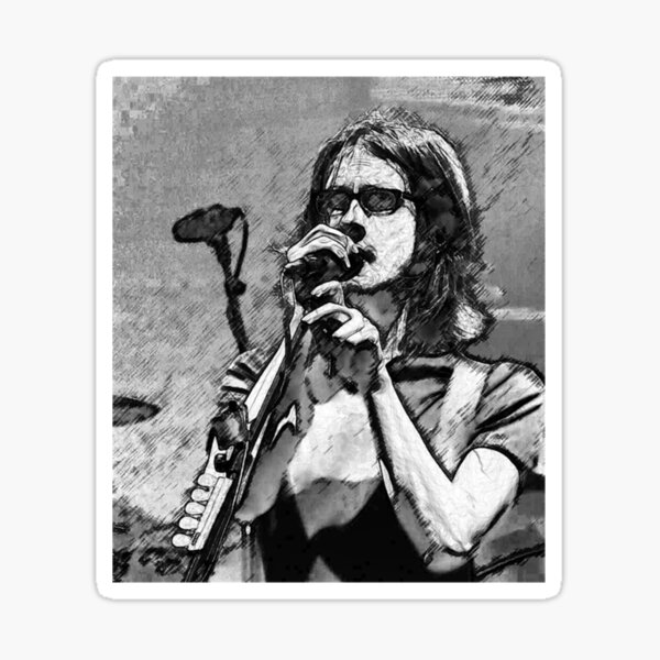 "Steven Wilson Sketch " Sticker by RcnArtDesig | Redbubble