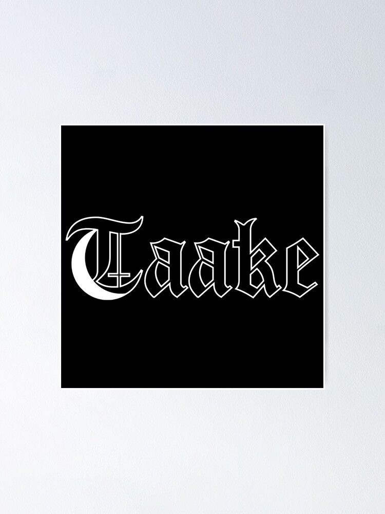 "Taake - Band Logo" Poster for Sale by Corpor1de | Redbubble