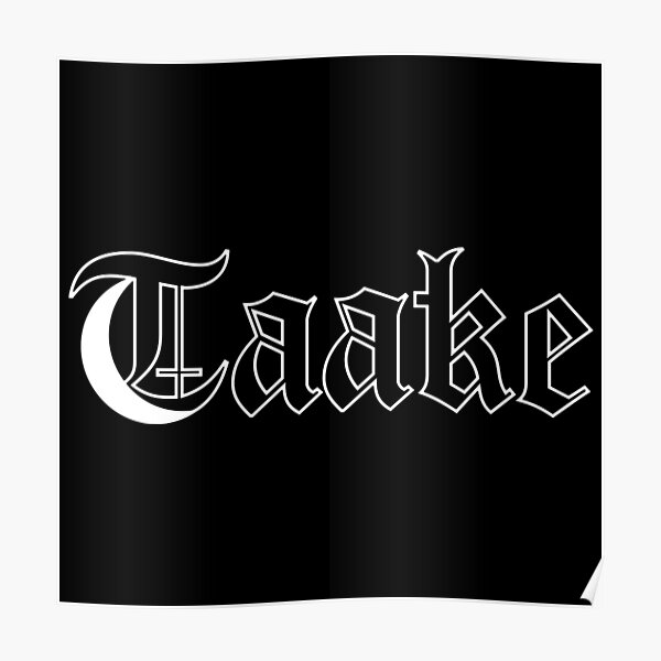 "Taake - Band Logo" Poster for Sale by Corpor1de | Redbubble