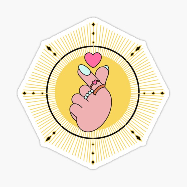 "Snap Heart" Sticker by CygnusX1- | Redbubble