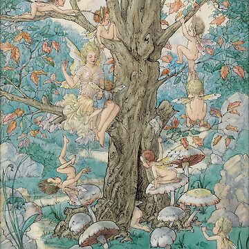 "The Fairy Tree by Harold Gaze - Vintage" Poster for Sale by RickE ...