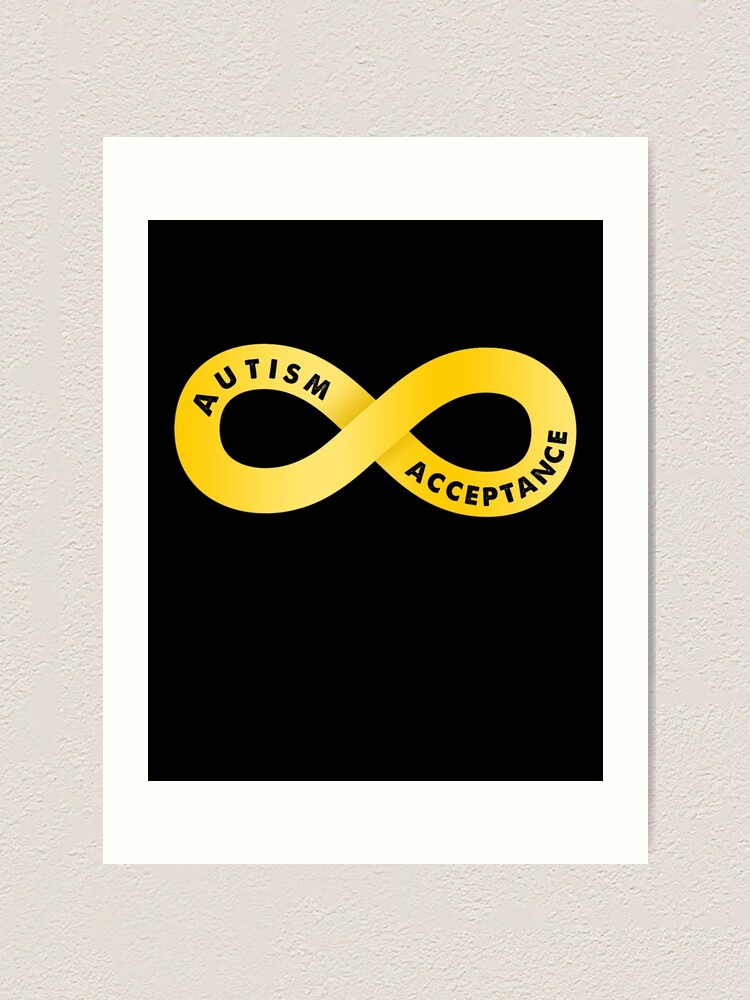 "Gold Infinity Symbol For Autism" Art Print for Sale by Sthyouneed ...