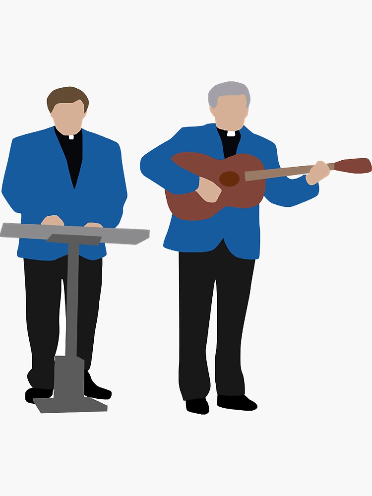 "Father Ted Eurovision " Sticker by CharlotteDennys | Redbubble