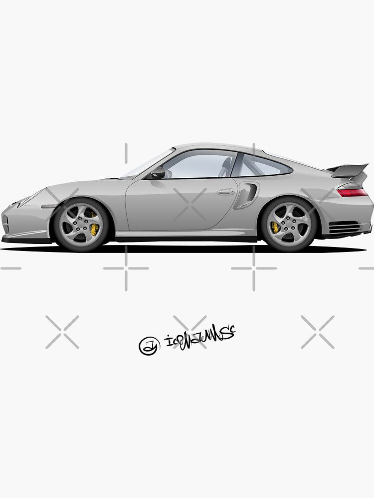 "GT2" Sticker by icemanmsc | Redbubble