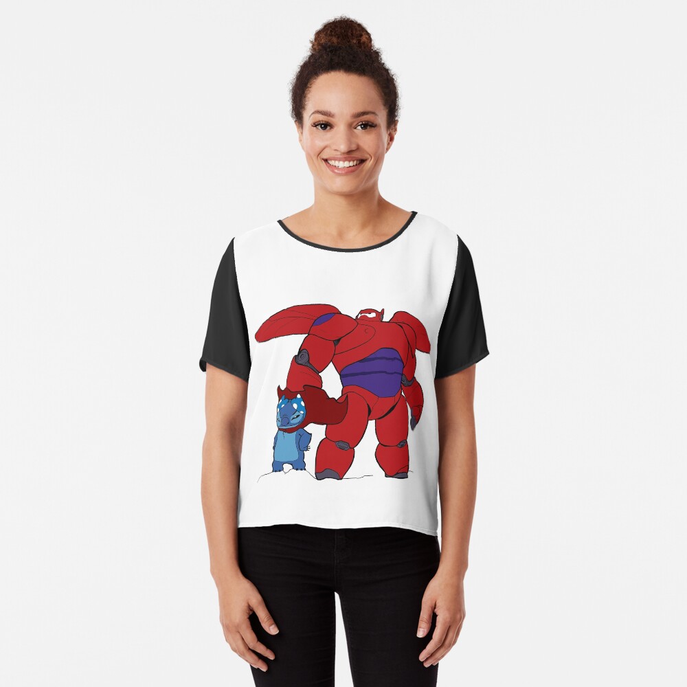 "BIG HERO AND STITCH" Sticker for Sale by UnionTee | Redbubble