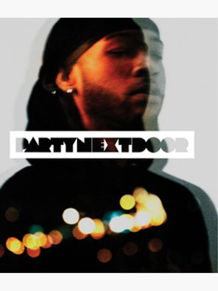 "Partynextdoor Album Cover " Sticker by IsaacFlorence | Redbubble