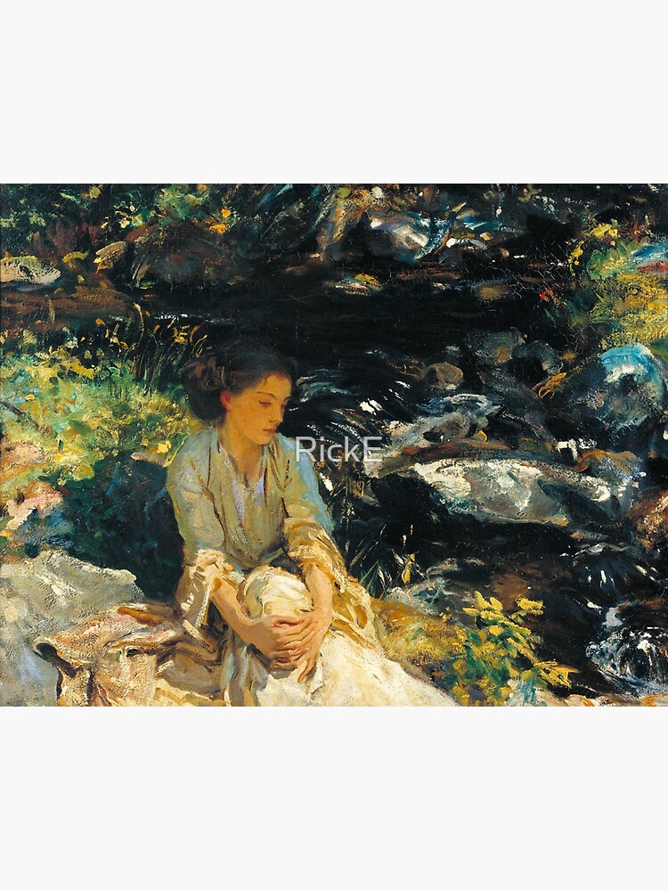 "The Black Brook by John Singer Sargent - Vintage" Poster for Sale by ...