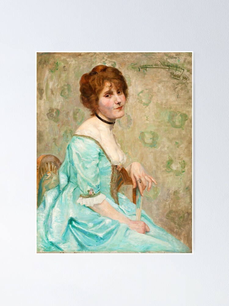 "Lady by Georgina de Albuquerque (1906)" Poster for Sale by allhistory ...