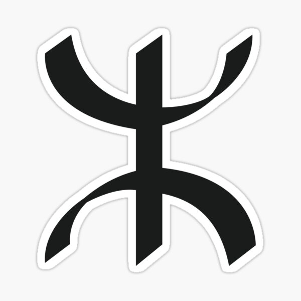 "Berbères historical logo" Sticker by khalilhmem | Redbubble