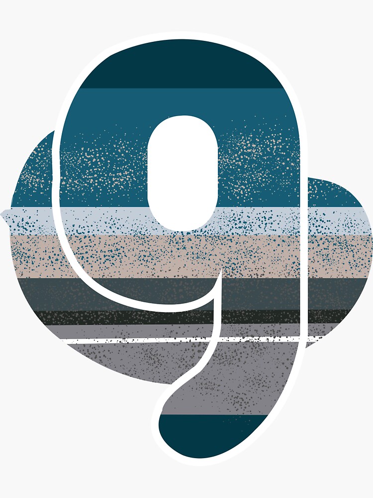 "Nine on mango background" Sticker by mindnutrition | Redbubble