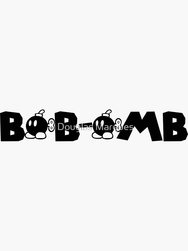 "Bob-Omb" Sticker by megaposter | Redbubble