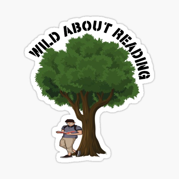 " wild about reading gift for wild lovers ,book lovers ,reading lovers ...