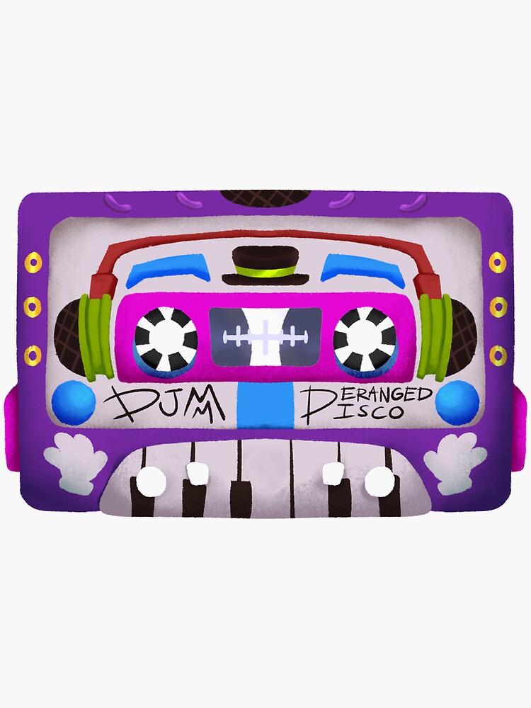 "DJ Music Man's Mixtape (B-Side)" Sticker by freamhipstro | Redbubble