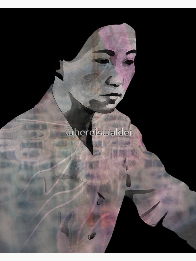 "Ruby Hirose (1)" Sticker by whereiswalder | Redbubble