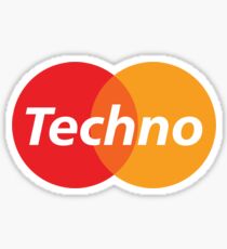 Techno: Sticker | Redbubble