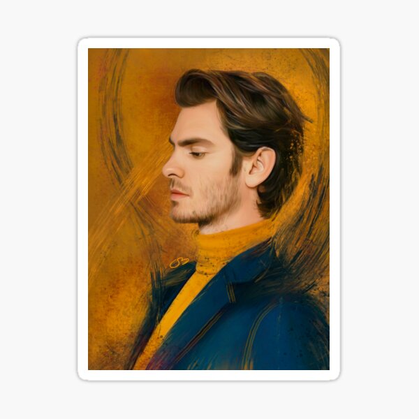 "Andrew Garfield " Sticker by artctwo | Redbubble