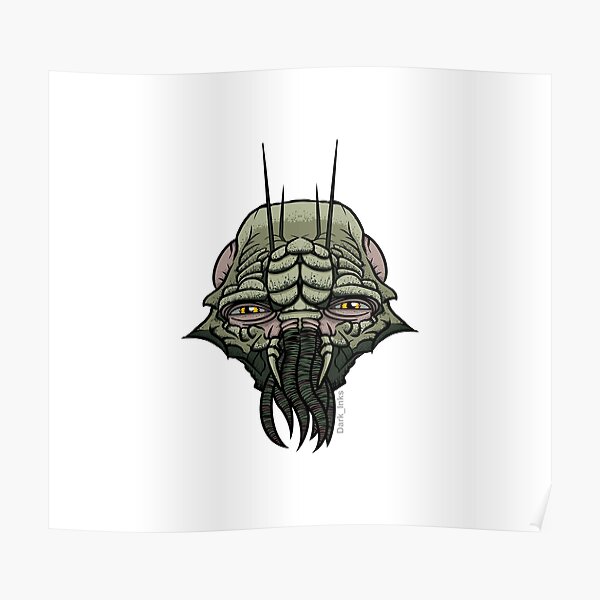 "District 9 - Prawn Alien" Poster by Dark-Inks | Redbubble