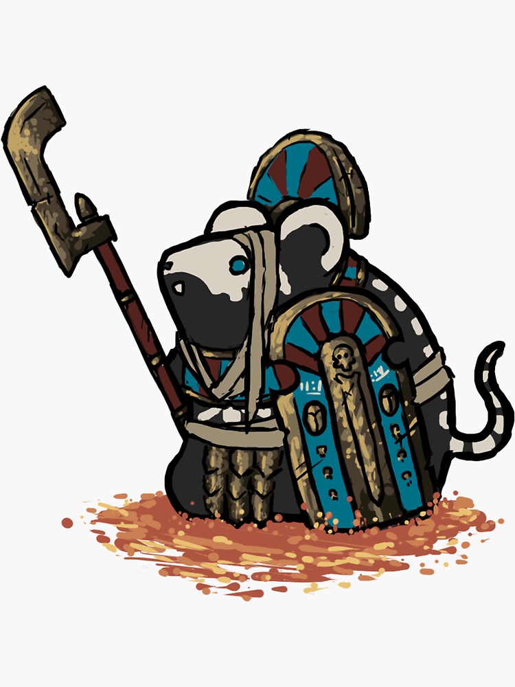 "Cute Skaven- Tomb King Tomb Guard" Sticker by Spectralidax | Redbubble