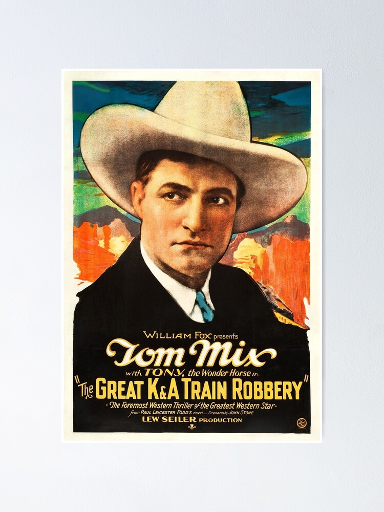 "The Great K&A Train Robbery (1926)" Poster for Sale by spectrumtacular ...