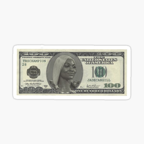 "Jade Cargill TBS Champ " Sticker by yougoththis | Redbubble