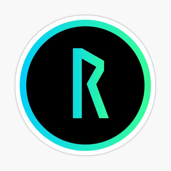 "THORChain RUNE" Sticker by Bitgoods | Redbubble