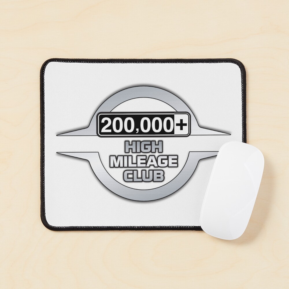 "Nissan High Mileage Club - 200,000+ Miles" Sticker for Sale by ...