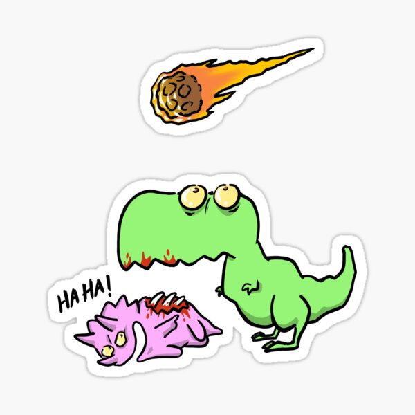 "Extinction" Sticker by sabandija83 | Redbubble