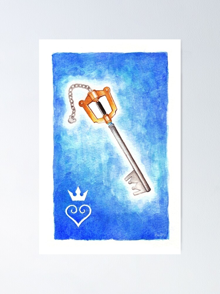"Keyblade" Poster by Korikian | Redbubble