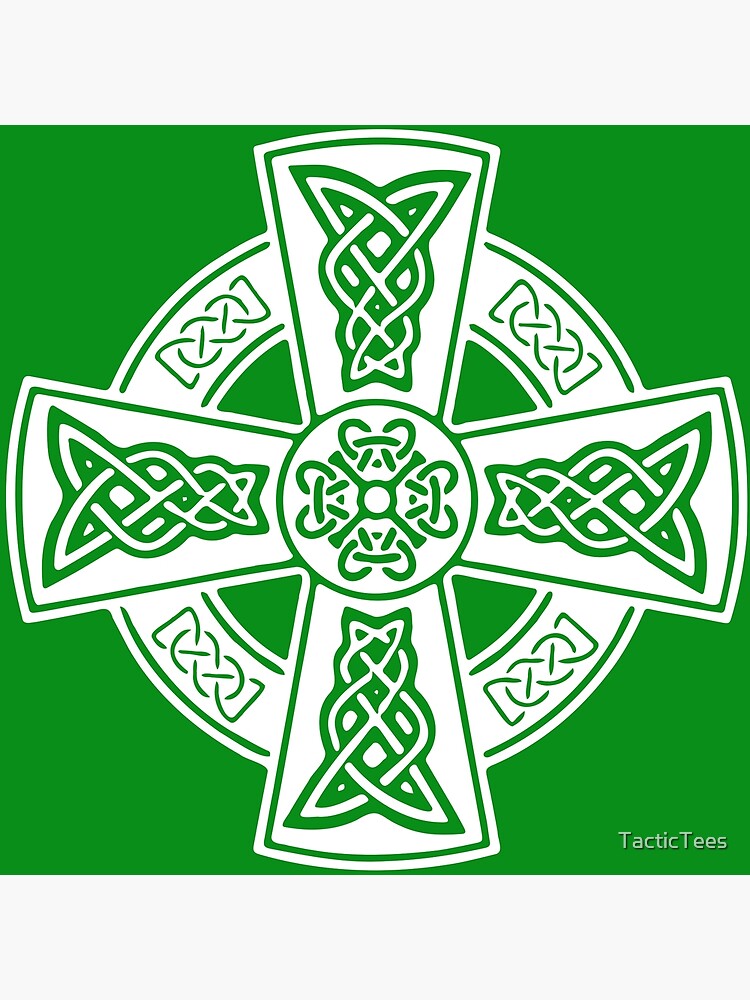 "Celtic Cross" Poster for Sale by TacticTees | Redbubble